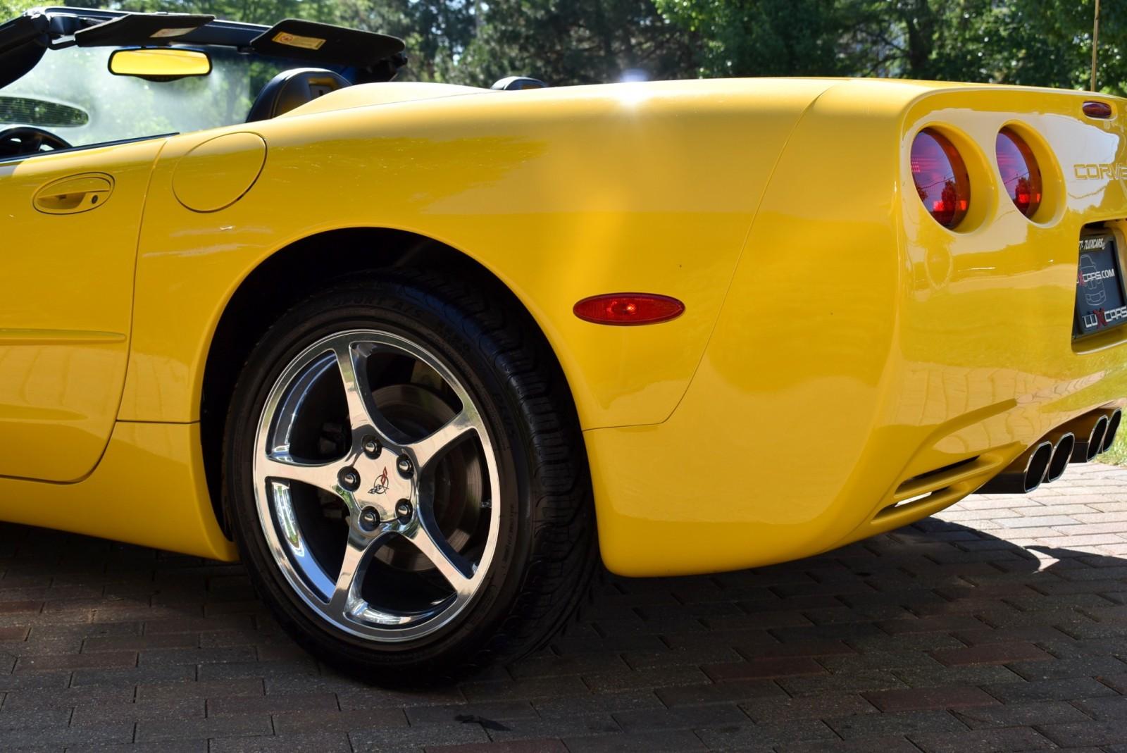 2000 Millennium Yellow Corvette Convertible