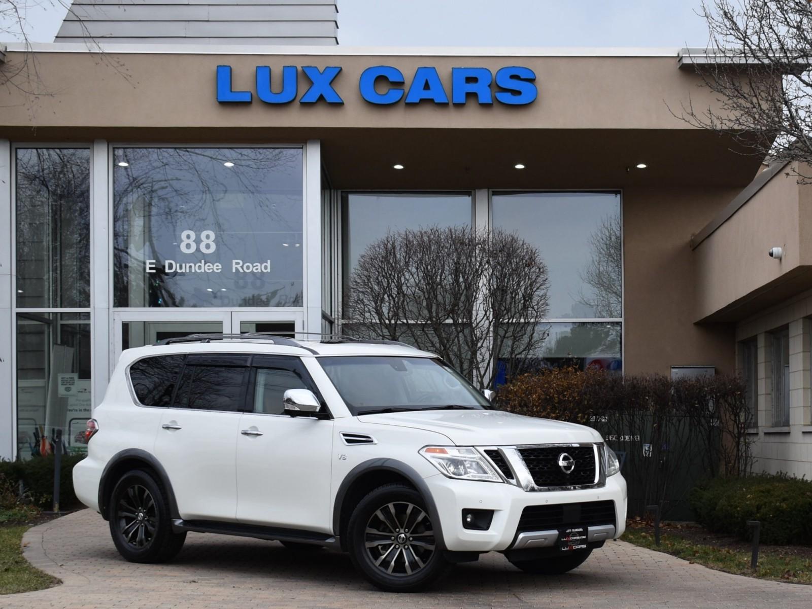 Used 2017 Nissan Armada Navi Leather Sunroof 4x4 Captain Seat Pkg. 3rd ...