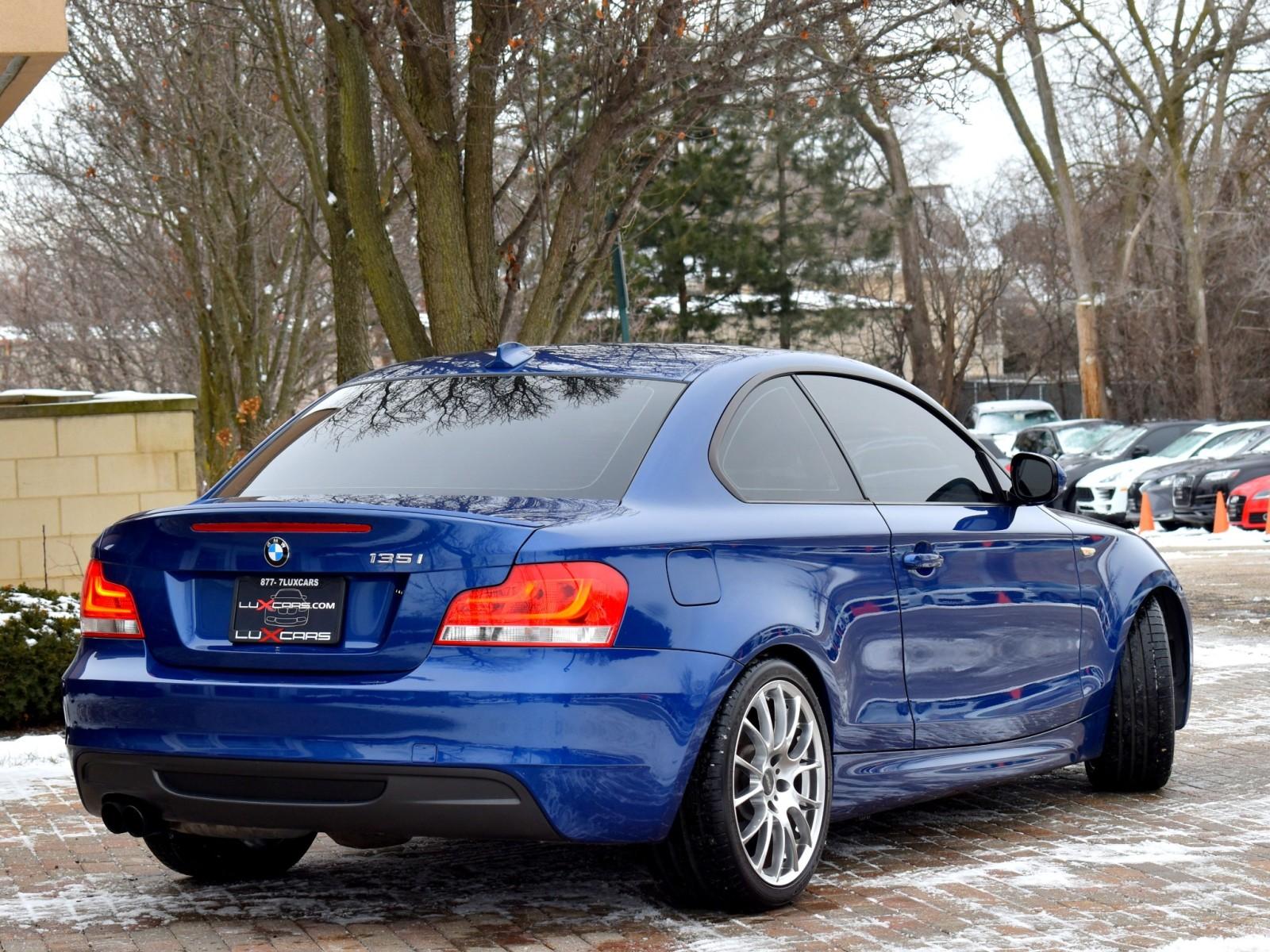 Used 2013 BMW 135i M Sport Technology Nav 6 Speed Manual For Sale Sold Lux Cars Chicago Stock 8878