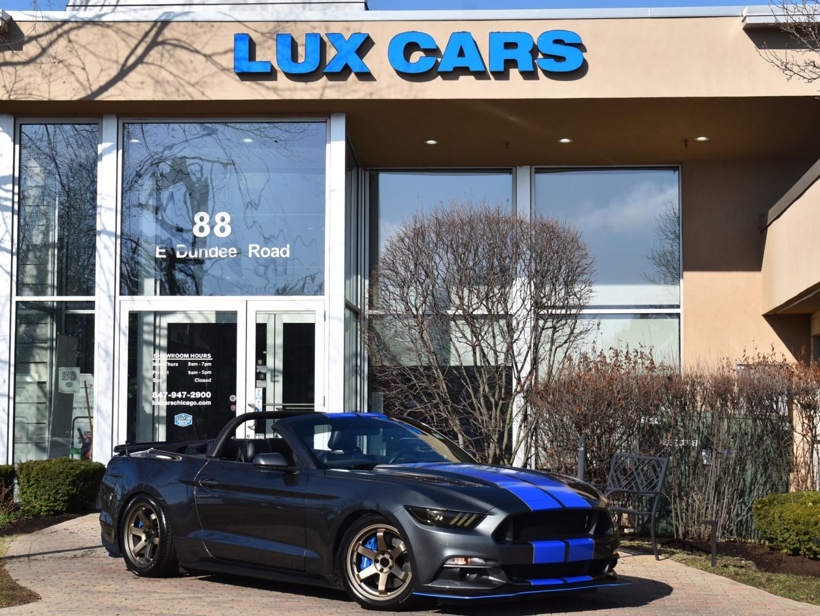 Used 2016 Ford Mustang Convertible Custom EcoBoost Premium Leather 6 ...