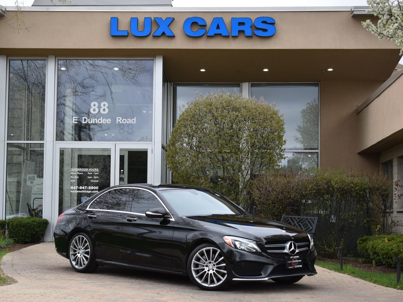 Used 2015 Mercedes-Benz C-Class C400 4MATIC AWD Sport Sedan Panoramic ...