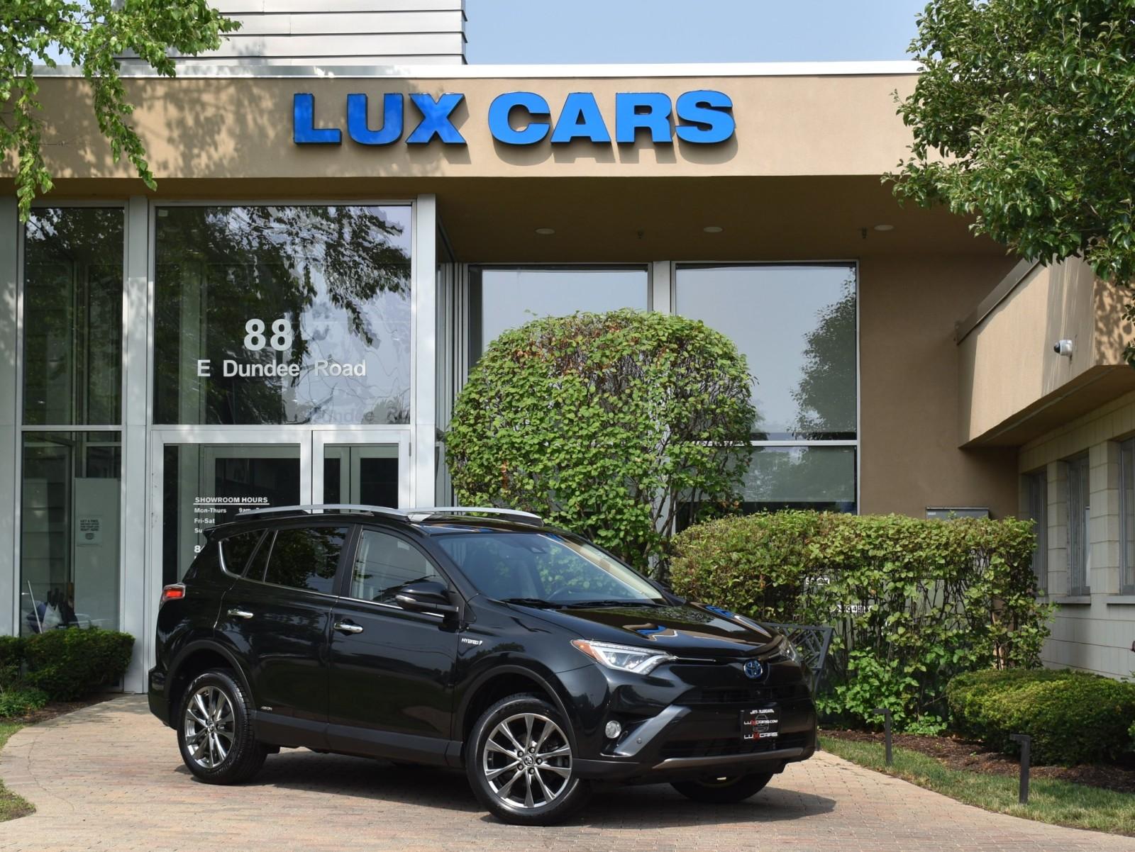 Used 2018 Toyota RAV4 Hybrid Limited AWD Leather Power Moonroof ...