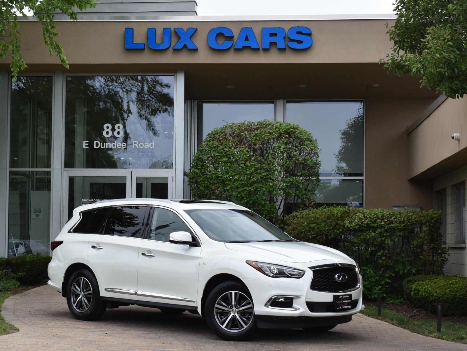 Used 2018 INFINITI QX60 Leather Heated Seats Navigation Sunroof Rear ...