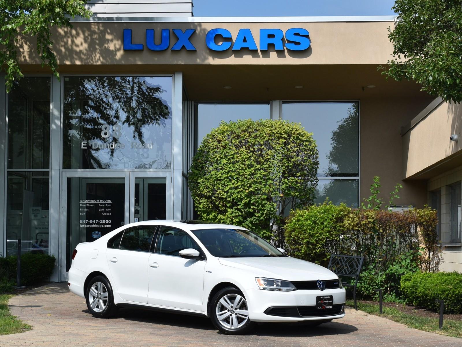 Used 2013 Volkswagen Jetta Hybrid SE Sedan One Owner Navigation Sunroof ...