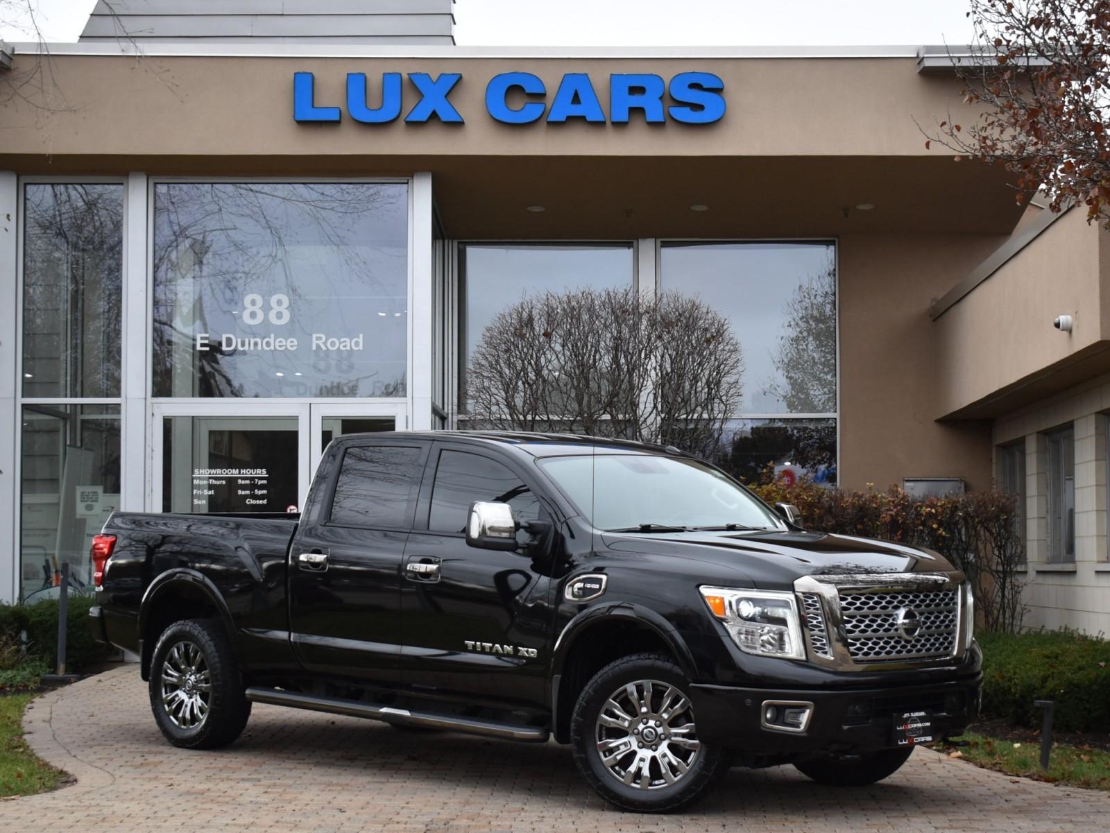 Used 2017 Nissan Titan XD V8 Turbo Diesel Navi Leather 4x4 Heated ...